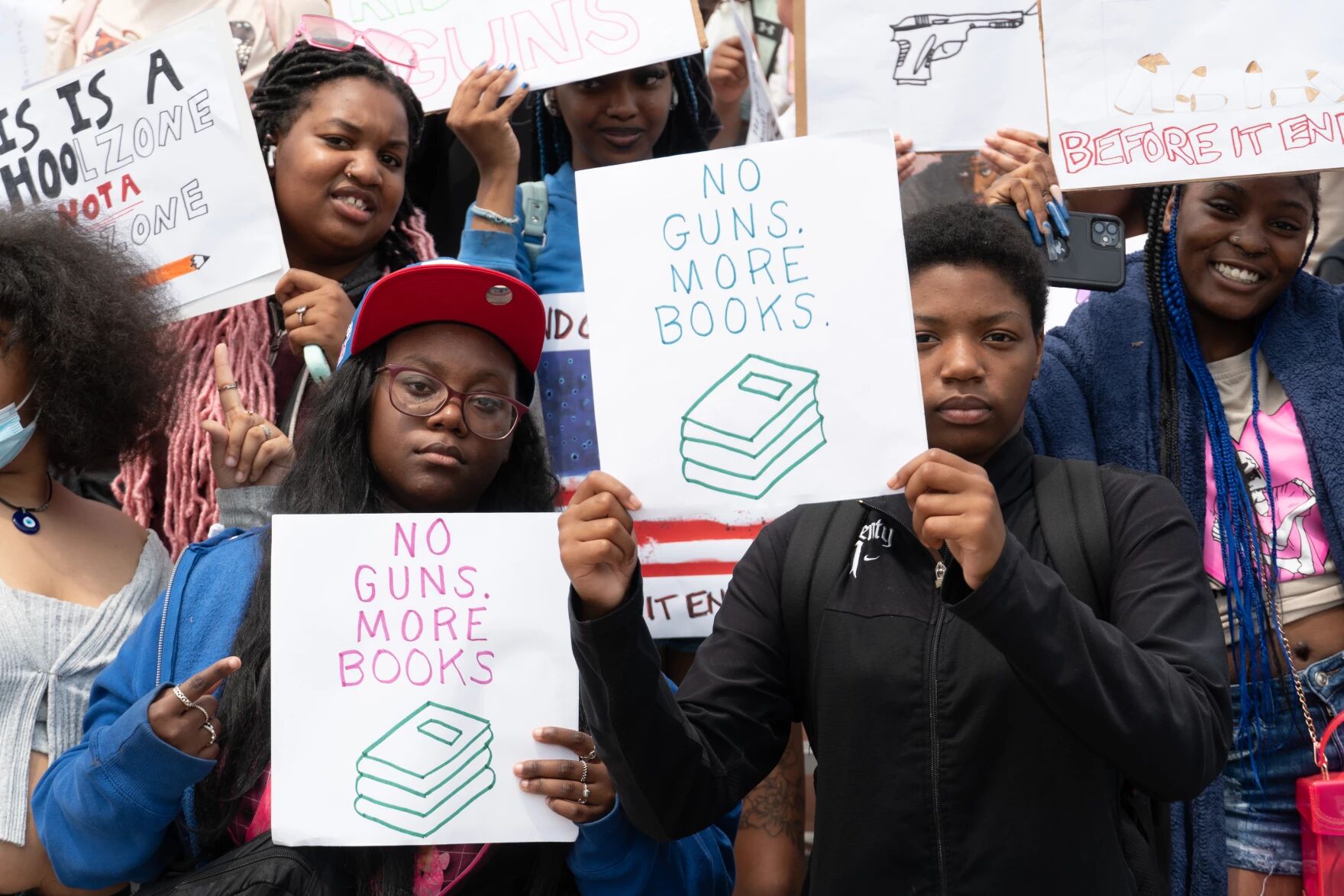 St. Louis teens walk out of class to protest gun violence - St. Louis ...