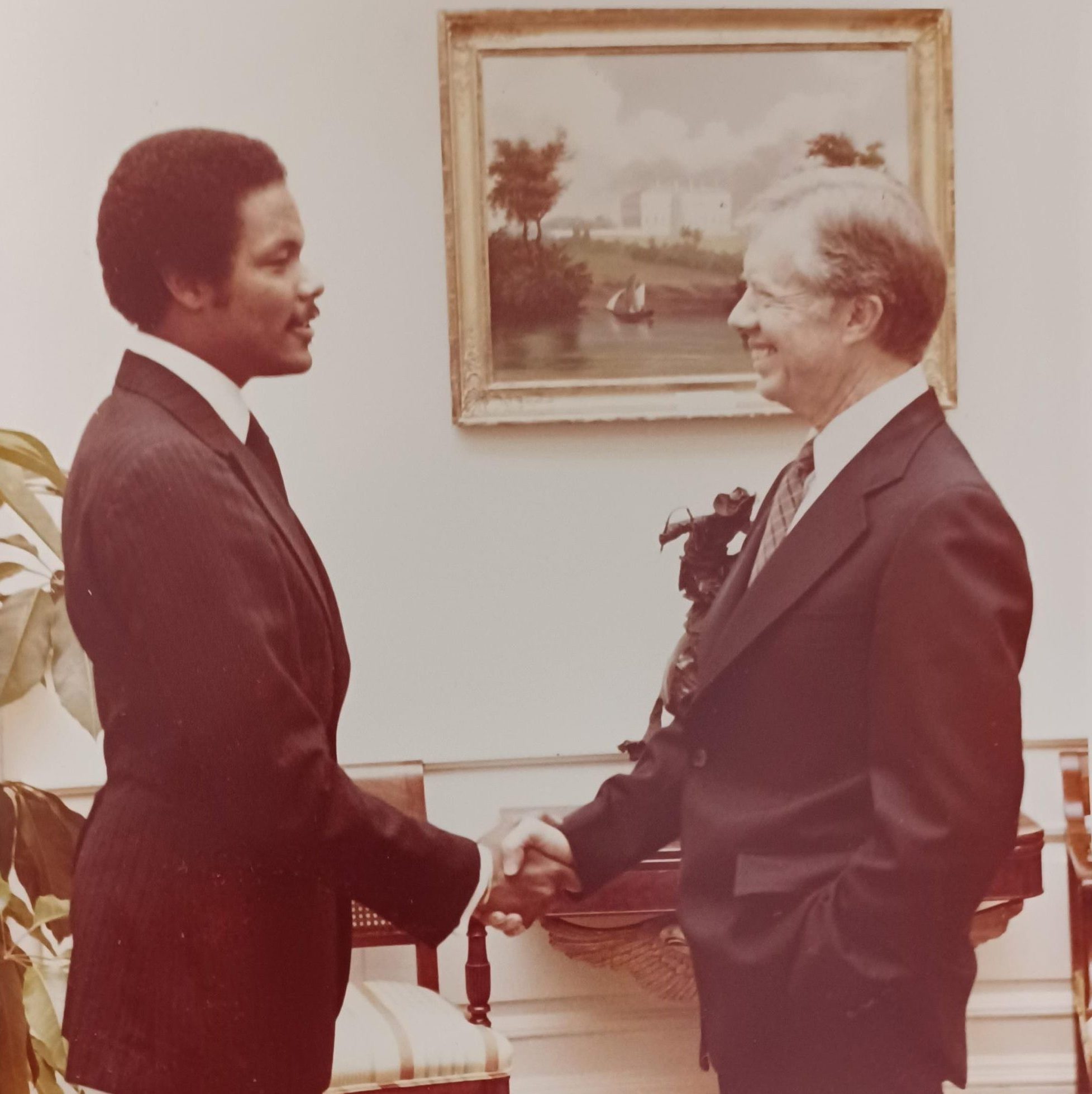 President Carter and Mayor Officer’s 1980 East Boogie tour - St. Louis ...