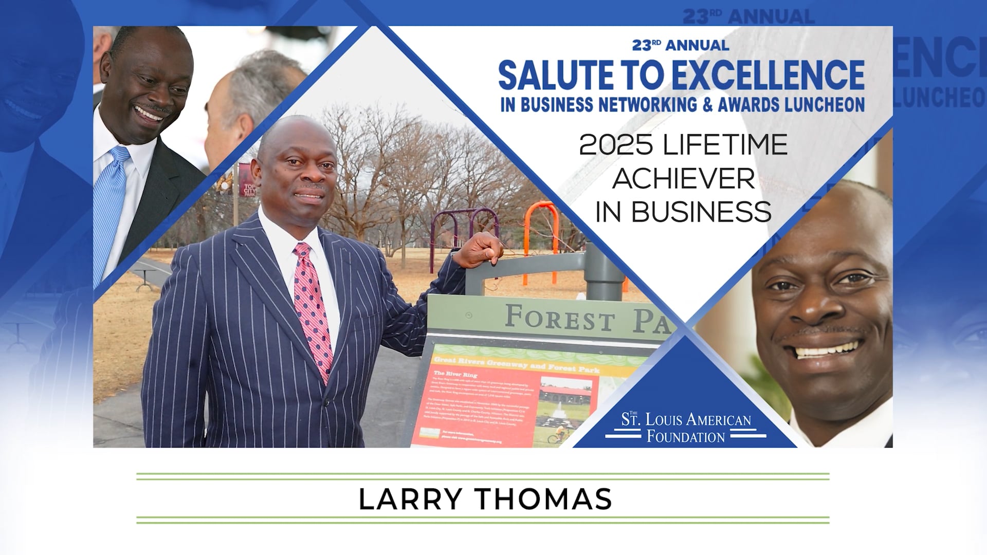 Larry Thomas - 2025 Lifetime Achiever in Business - St. Louis American